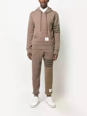 Thom Browne 4-bar Wool Track Pants - Brown