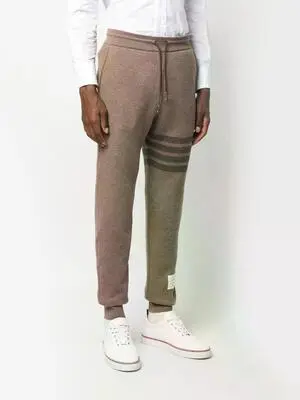 Thom Browne 4-bar Wool Track Pants - Brown
