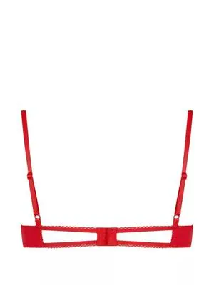 MAISON CLOSE Le Petit Secret Cupless Bra - Red