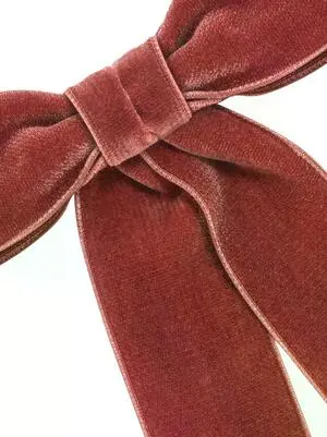 JENNIFER BEHR Wide Velvet Bow Barrette