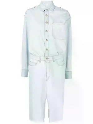 Stella McCartney Denim Shirt Dress - Blue