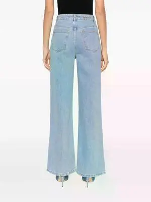 GESTUZ Mid-rise Wide-leg Jeans