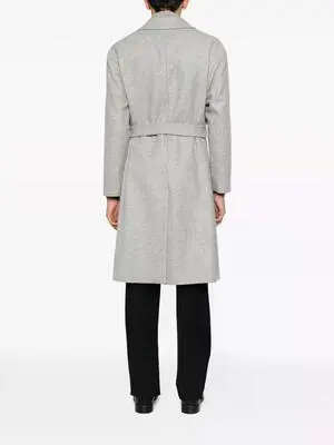 HEVO Cisternino Belted Single-breasted Coat
