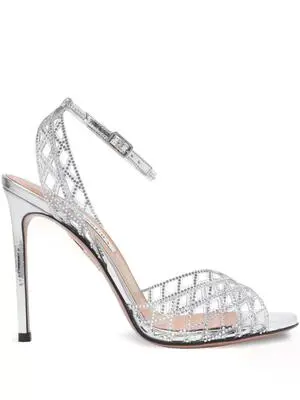 AQUAZZURA 105mm Leather Sandals