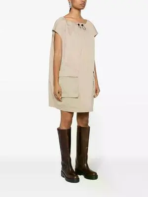 MAISON MARGIELA Cotton Poplin Mini Dress