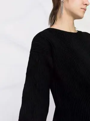 Off-White Ribbed-knit Wool Jumper