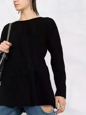 Off-White Ribbed-knit Wool Jumper
