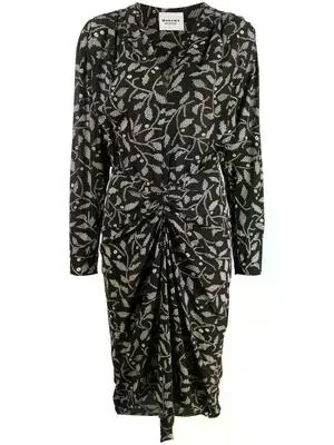 Marant Etoile Draped Day Dresses