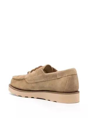 SEBAGO Lace-up Suede Loafers