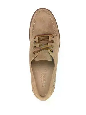 SEBAGO Lace-up Suede Loafers