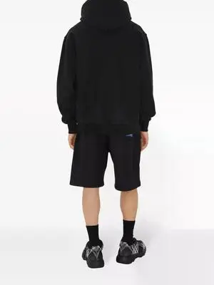 Burberry Equestrian Knight Appliqué Cotton Hoodie