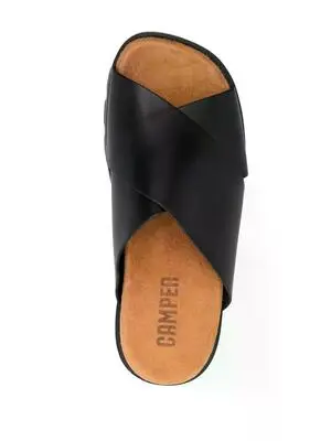 Camper Brutus Cross Strap Sandals