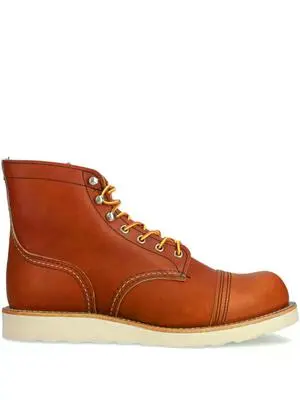 Red Wing Contrast Stitching Boots For Men