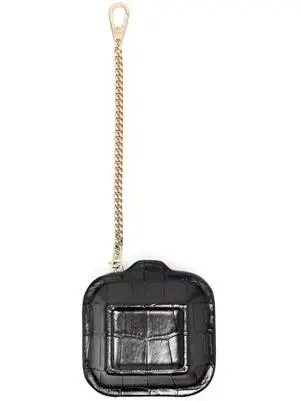 Bally Logo-print Airpods Case - Black