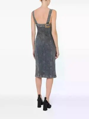 Moschino Denim Midi Dress