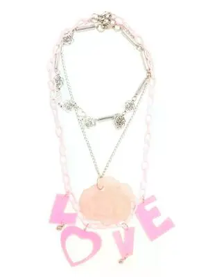 AMIR SLAMA Rose Necklace