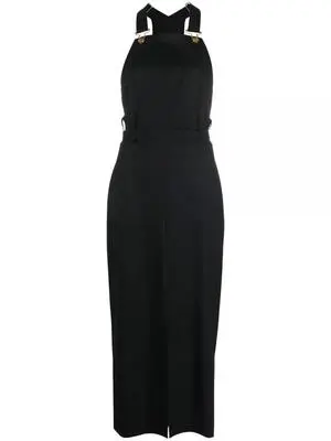PATOU Virgin Wool-blend Pinafore Dress - Black