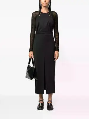 PATOU Virgin Wool-blend Pinafore Dress
