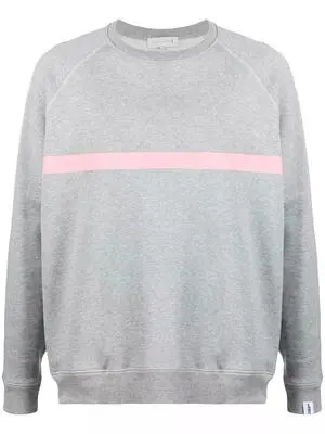 Mackintosh Stripe Detail Sweatshirt
