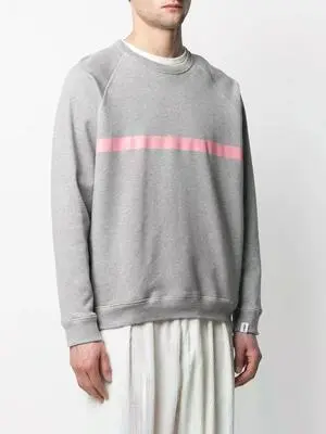 Mackintosh Stripe Detail Sweatshirt