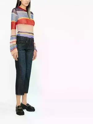 R13 Cropped Slim-leg Denim Jeans