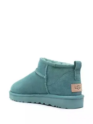 UGG Classic Ultra Mini Suede Boots - Blue