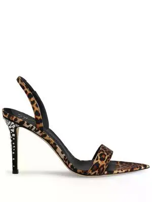 GIUSEPPE ZANOTTI Intriigo Leo 90mm Silk Sandals