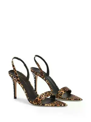 GIUSEPPE ZANOTTI Intriigo Leo 90mm Silk Sandals