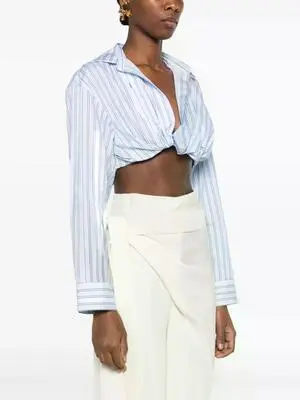 Jacquemus La Chemise Bahia Striped Shirt
