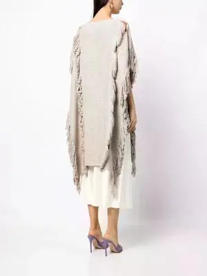 Voz Pima Cotton Poncho-style Jumper