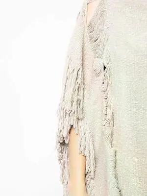 Voz Pima Cotton Poncho-style Jumper