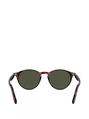 Persol Round Frame Sunglasses - Brown