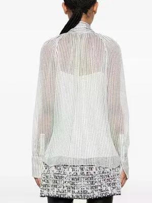 Givenchy Polka-dot Silk Blouse