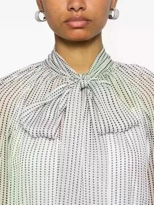 Givenchy Polka-dot Silk Blouse