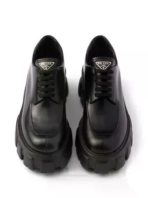 Prada Monolith Lace-up Shoes