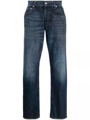 DEPARTMENT 5 Stonewashed Straight-leg Jeans
