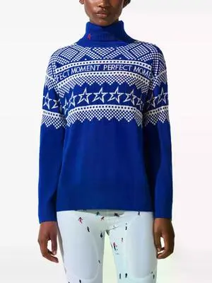 Perfect Moment Intarsia-knit Sweater
