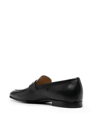 SCAROSSO Marzio Penny Loafers - Black