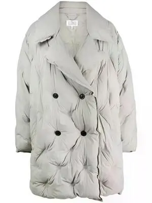MAISON MARGIELA Peak Lapel Padded Coat