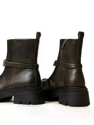 TWINSET 60mm Oval T Ankle Boots