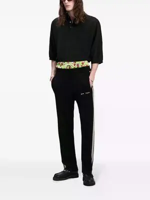 Palm Angels Logo-print Polo Shirt