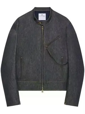 COURREGES Denim Bomber Jacket