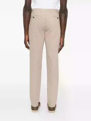 Incotex Pleat-detailed Trousers - Neutrals