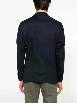 LARDINI Single-breasted Blazer - Blue