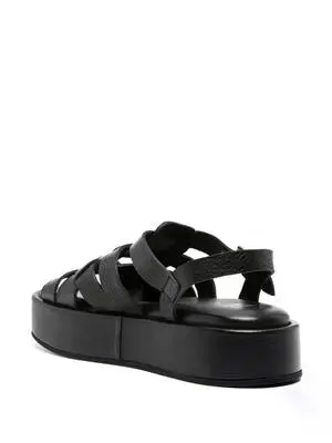 Moma Arizona Leather Platform Sandals