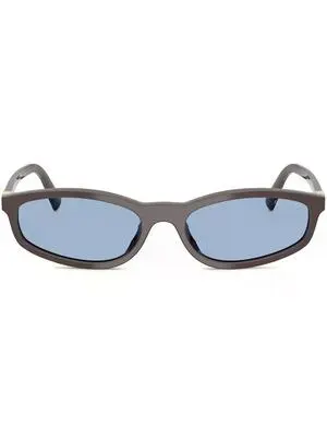 Miu Miu Geometric-frame Sunglasses - Brown