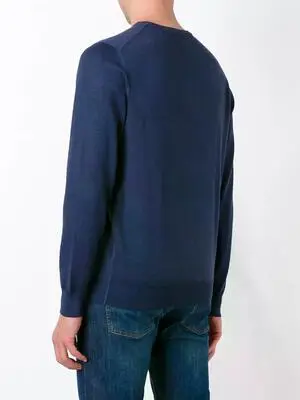 D4.0 Virgin Wool Sweater - Blue
