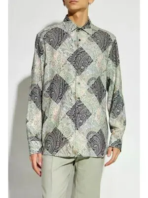 Etro Printed Shirt - Neutrals