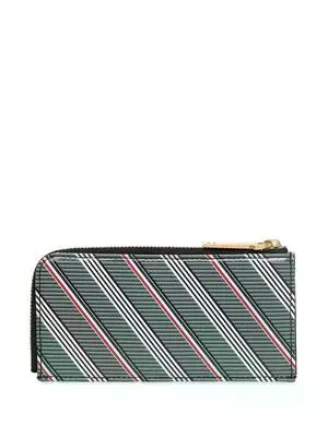Thom Browne Striped Zip Wallet