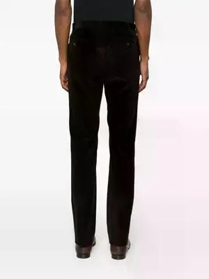 Corneliani Corduroy Straight-leg Trousers - Brown